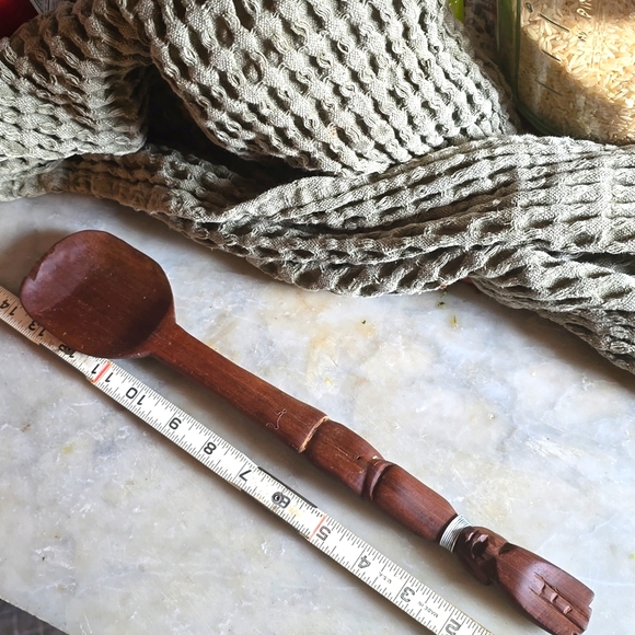 Vintage | Kitchen | Vintage Large Hand Carved African Tribal Wooden ...